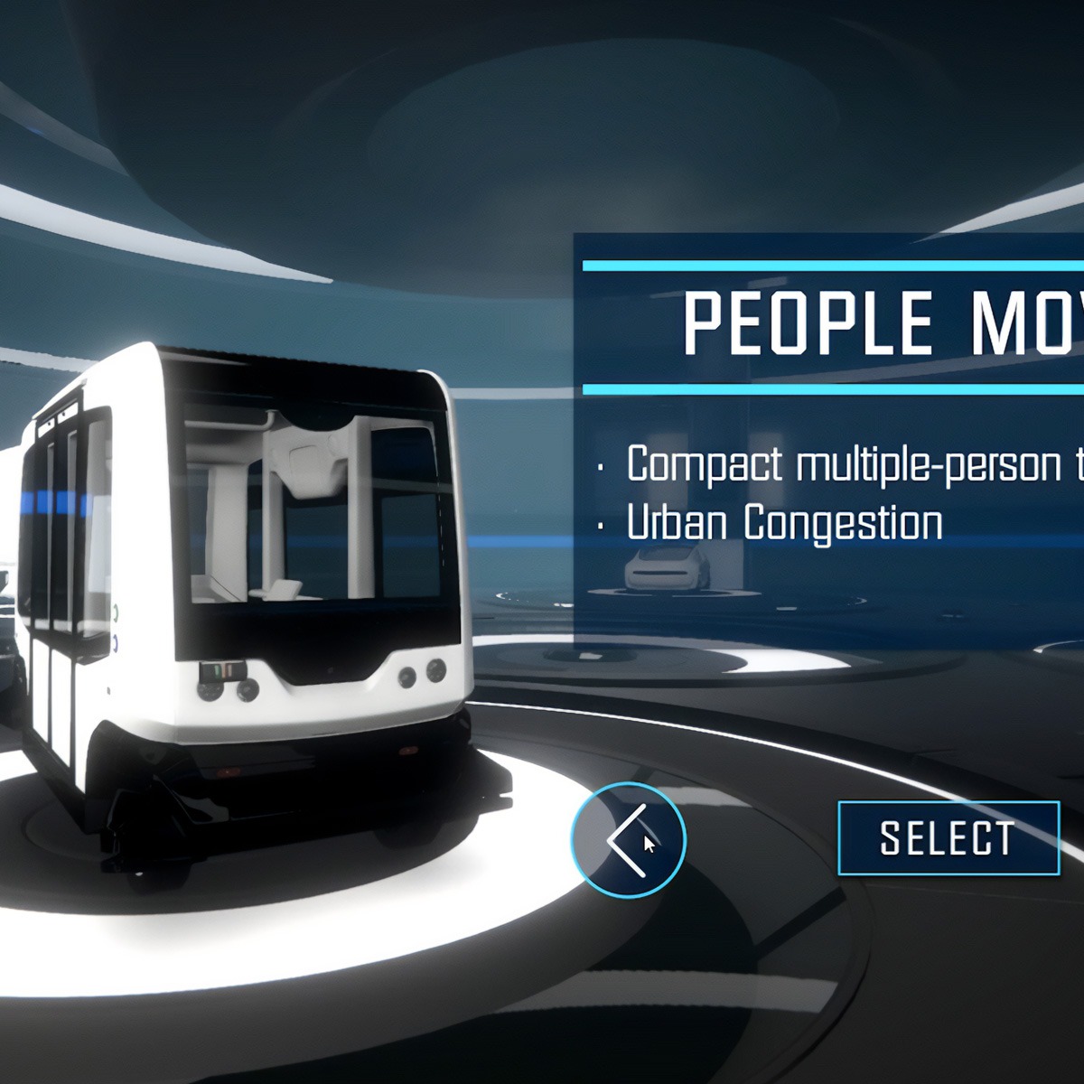 Magna New Mobility Kiosk - FAST EFFECT